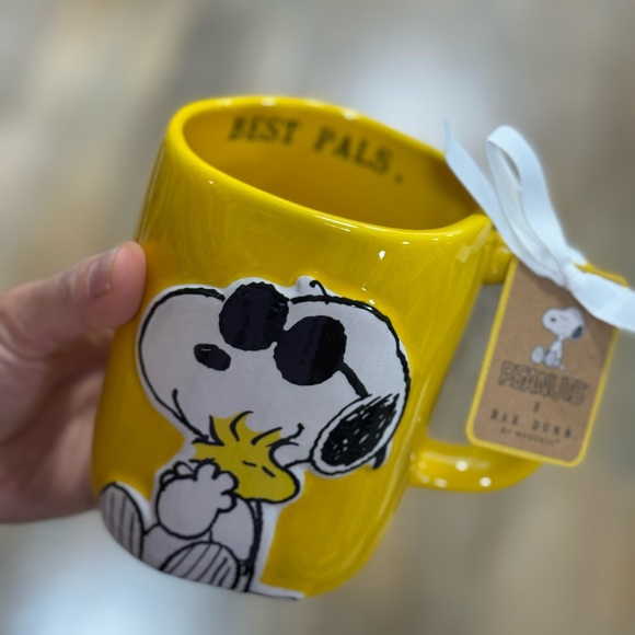 Rae Dunn | Other | Peanuts Yellow Snoopy Mug | Poshmark